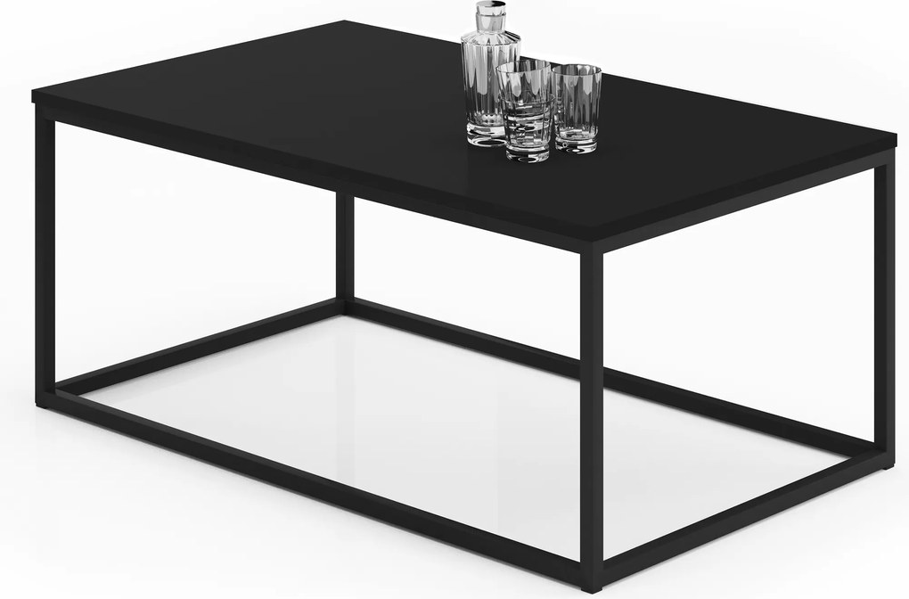 ADRK Furniture Konferenční stolek NARISA 100x60 CT-NAR-B-B