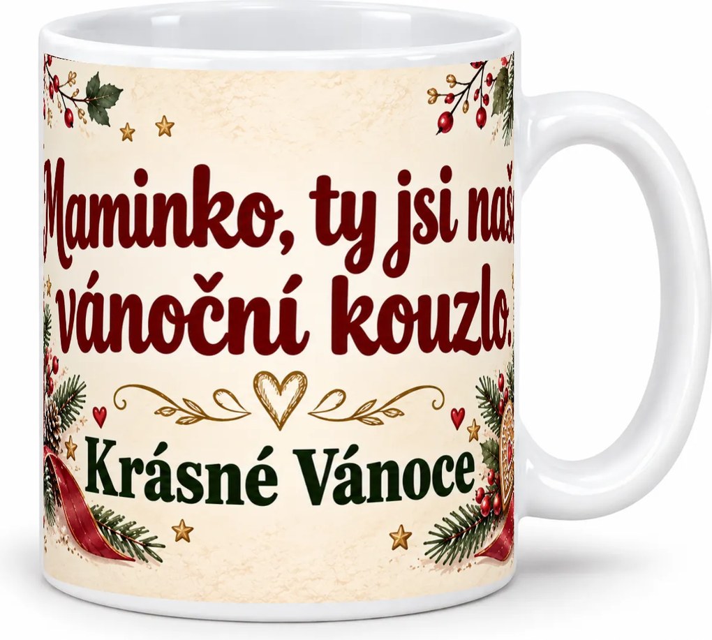 Vánoční hrnek pro maminku – 300 ml