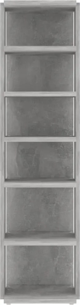 vidaXL Botník 27,5x27x102 cm kompozitní dřevo [808487] Barva: Bílá