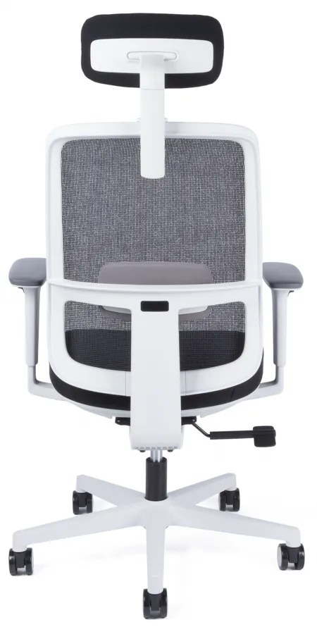 Office Pro Kancelářská ergonomická židle Office Pro CANTO W — černá / bílá