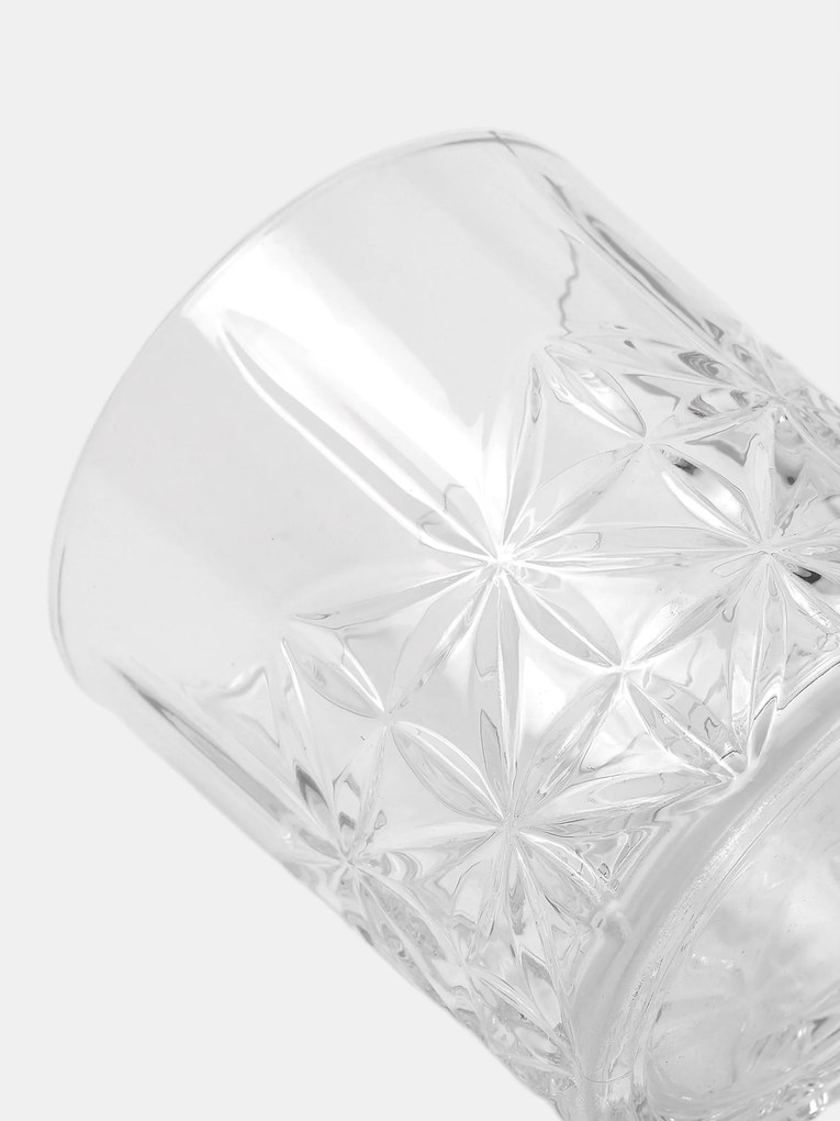 Sinsay - Sklenice s reliéfním vzorem 4 pack - clear