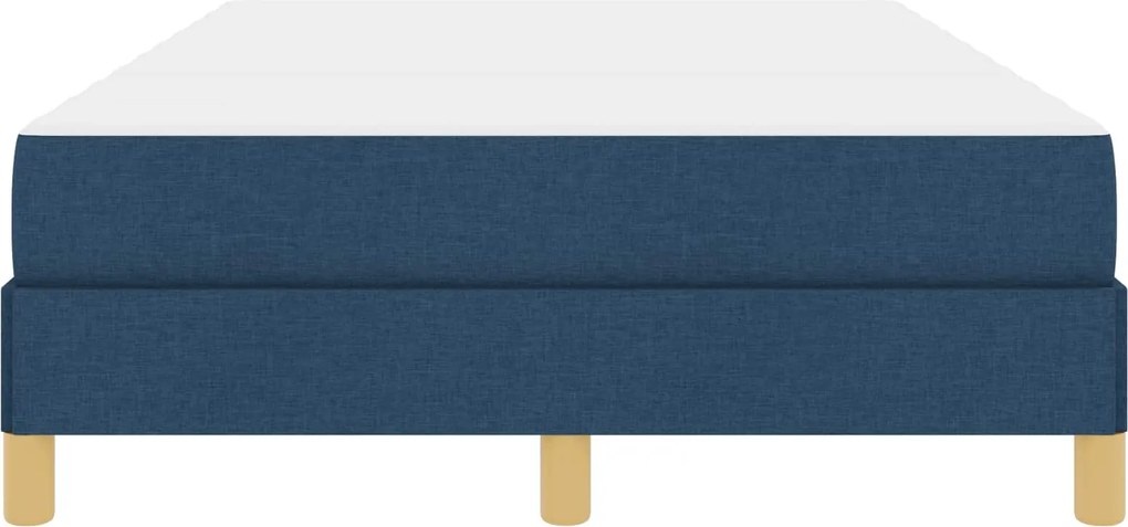 Postel s boxspringem s matrací Modrá 120 x 200 cm textil 3398562