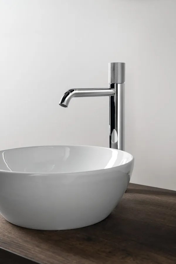 Sapho Ultratap umyvadlová baterie stojánková vysoká bez výpusti prodloužená hubice chrom UT007T
