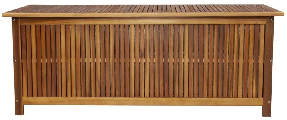 Venkovní úložný box z masivního akáciového dřeva - 150x50x58 cm