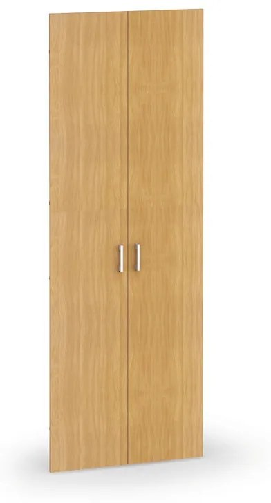 Dveře pro regály PRIMO KOMBI, výška 2206 mm, na 5 polic, šedé