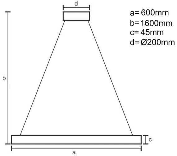Brilagi-LED Stmívatelný lustr na lanku CIRCLE LED/85W/230V 3000-6500K černá + DO