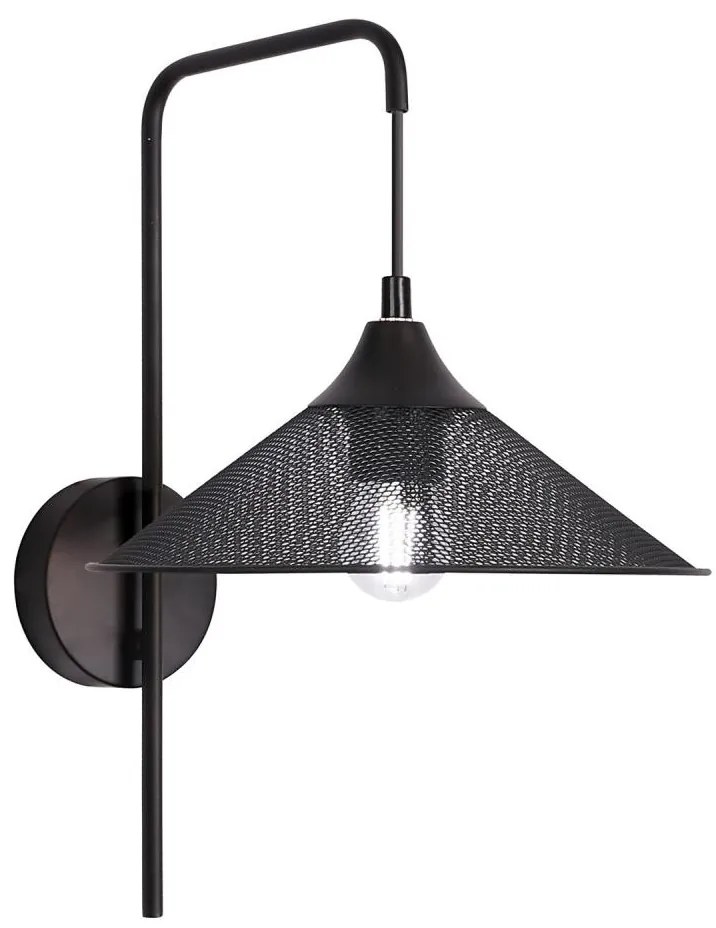 Nástěnná lampa KIRUNA 1xE27/40W/230V černá