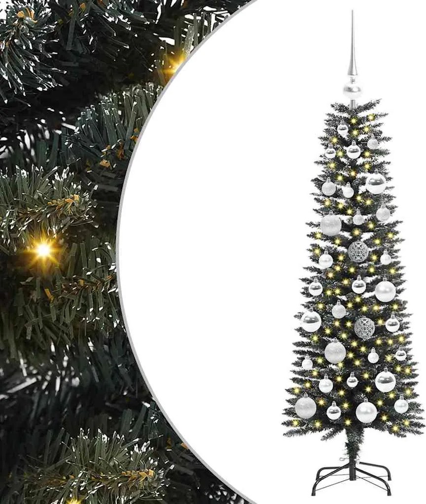 Umělý vánoční stromeček Zelená 120 cm PVC, plast a ocel 3395921