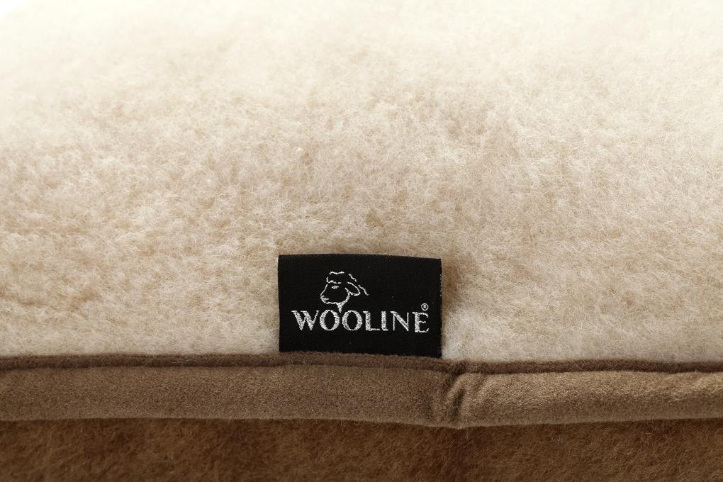 Wooline Vlněný polštář 40x60 cm, camel
