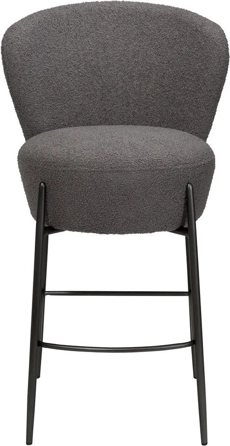 Šedá barová židle (výška sedáku 68 cm) Orbit – DAN-FORM Denmark