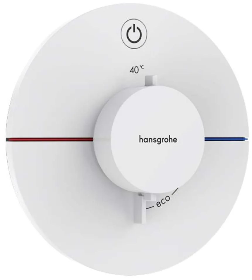 Hansgrohe ShowerSelect Comfort - Termostatická baterie pod omítku, matná bílá 15553700