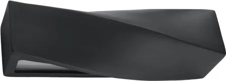 Nástěnné keramické svítidlo SOLLUX Sigma E27 1x60W bez zdroje SL.0870 černá