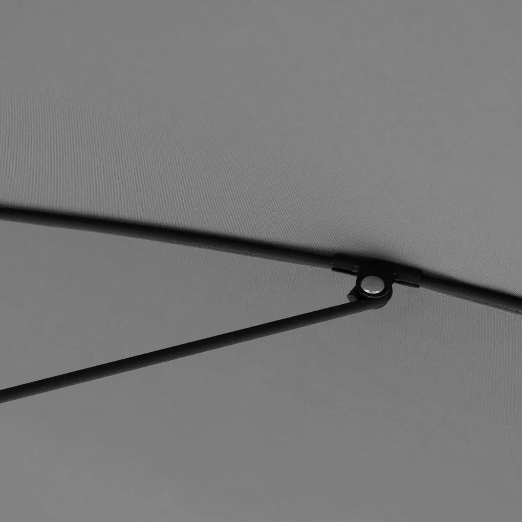 Doppler ACTIVE zahradní slunečník 210 cm šedá