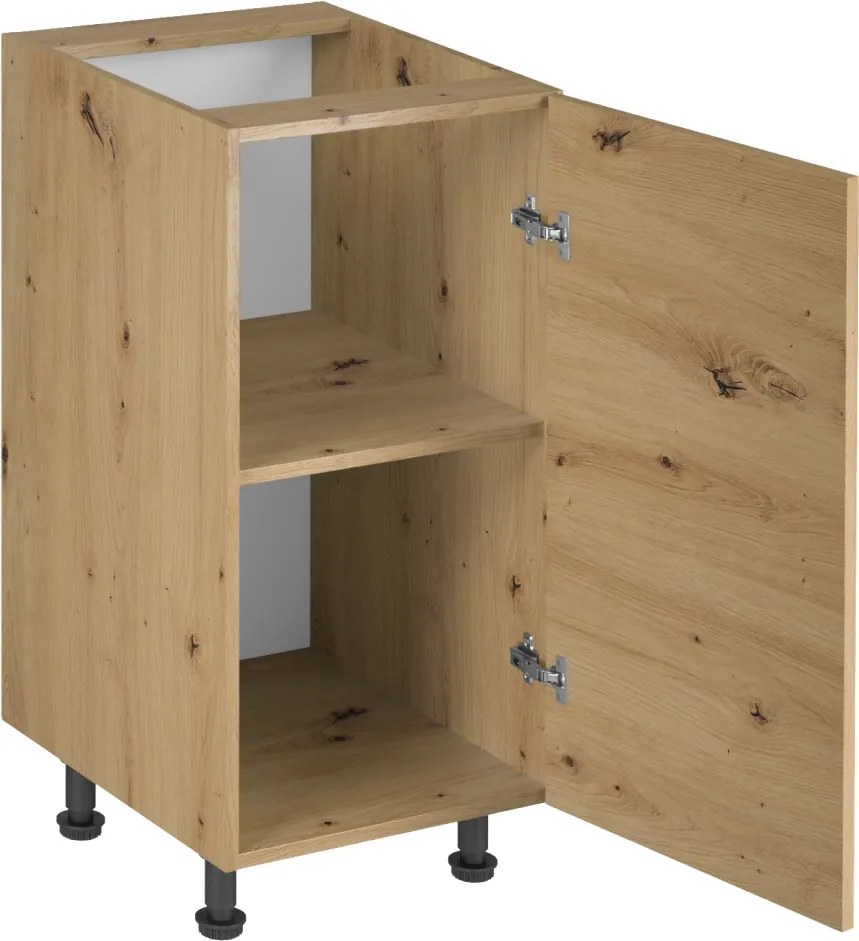 Spodní skříňka, dub artisan, univerzální , LANGEN D40