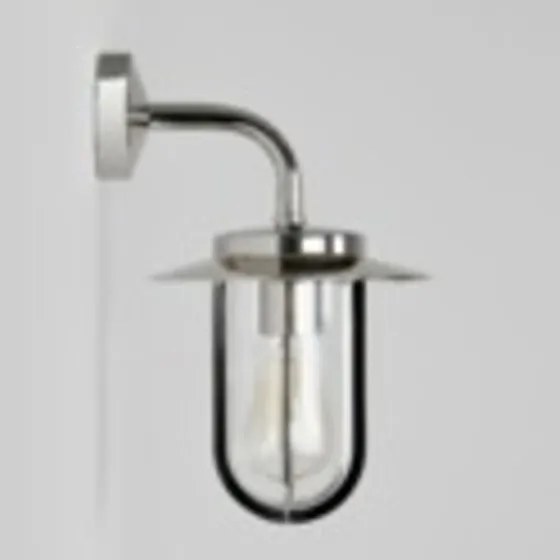 AST 1096001 Venkovní nástěnné svítidlo Montparnasse nikl 1x60W E27 (starý kód: AST 0484) - ASTRO Lighting