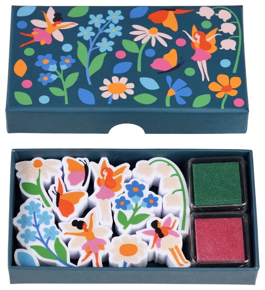Sada mini razítek Fairies in the Garden – Rex London Biano.cz