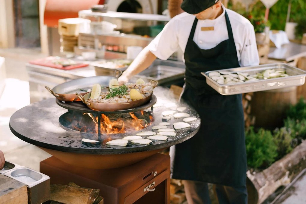 PENTA Gril G21 Oregon Black a Corten na dřevo Barva: Corten ( hnědá )