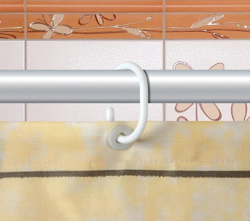 Koupelnový závěs růžová mandala