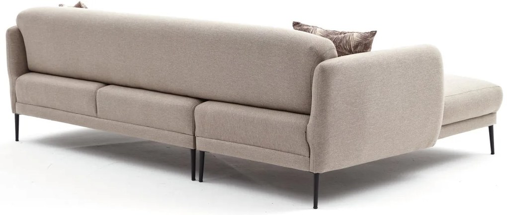 Hanah Home Rohová pohovka VENUS krémová levá 825BLC2765