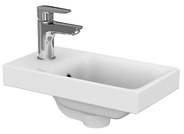 Cersanit Moduo, závěsná skříňka + umyvadlo 40 cm, antracitová, S801-467-DSM