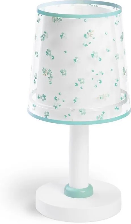 Dětská stolní lampička Dream Flowers zelená