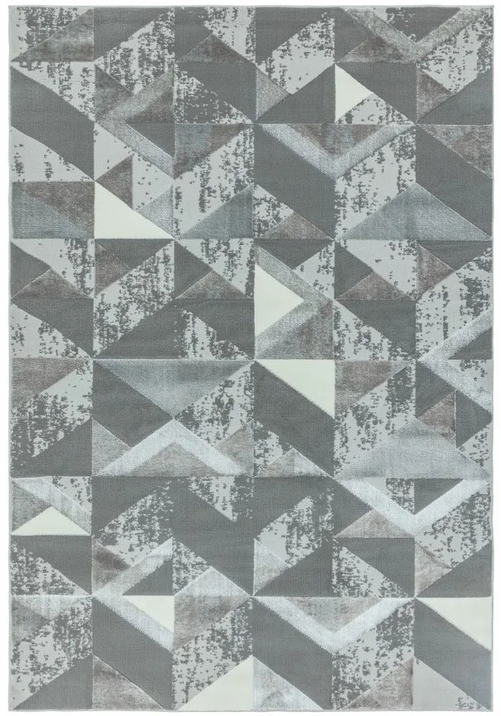 Šedý koberec Volter Flag Silver Rozměry: 120x170 cm