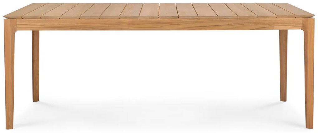 Ethnicraft designové zahradní stoly Teak Bok Outdoor Dining Table (162 x 80 cm)