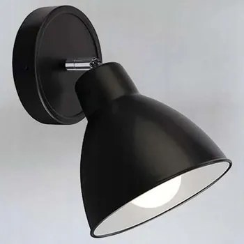 Nástěnná lampa Daisen černá