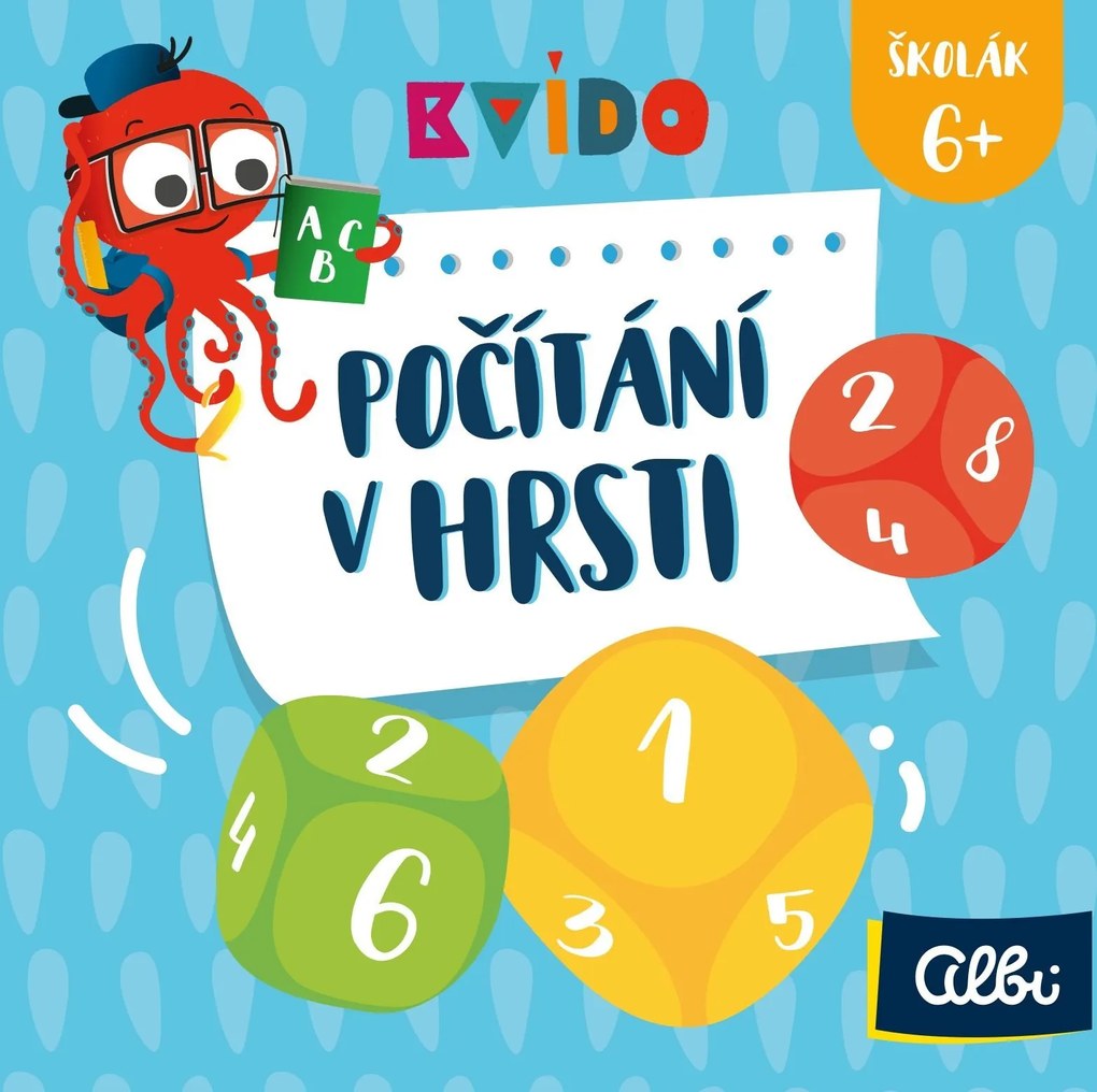 Hlavolam kvído - počítání v hrsti