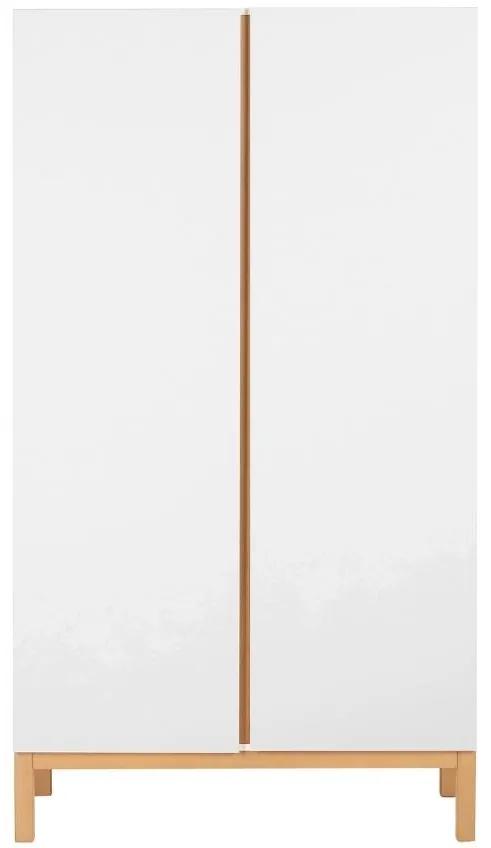 OnaDnes -20% Bílá lakovaná skříň Quax Indigo 198 x 110 cm