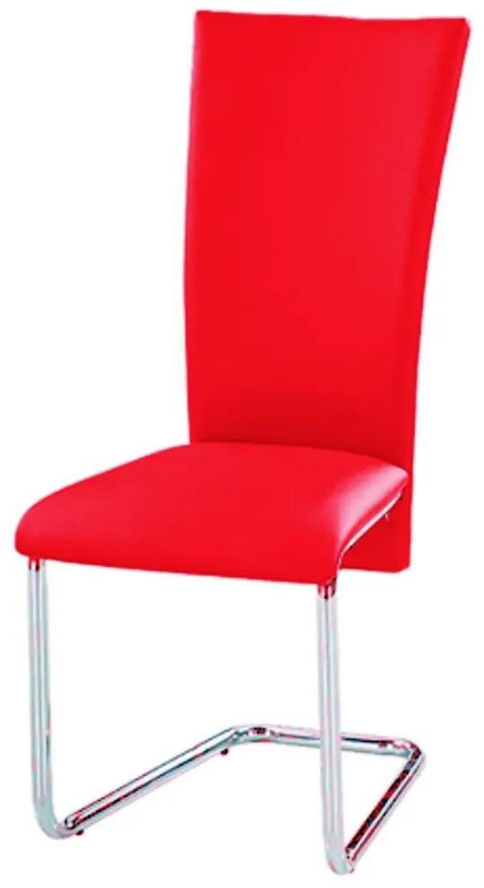 Jídelní židle F064 červená