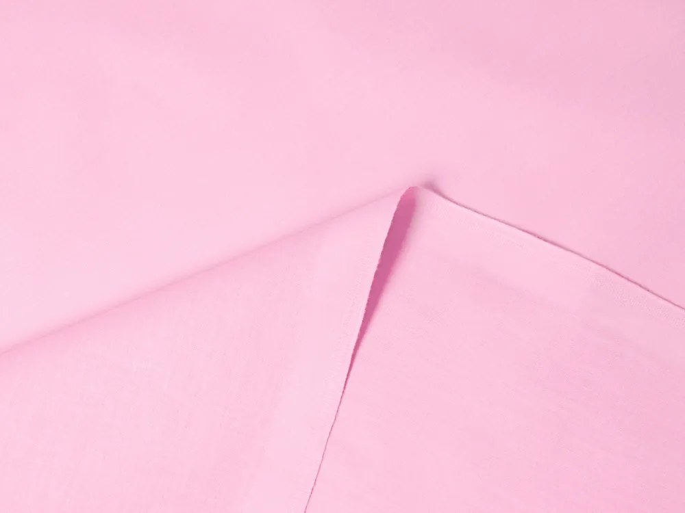 Biante Bavlněný běhoun na stůl Moni MOD-507 Světle růžový 45x160 cm
