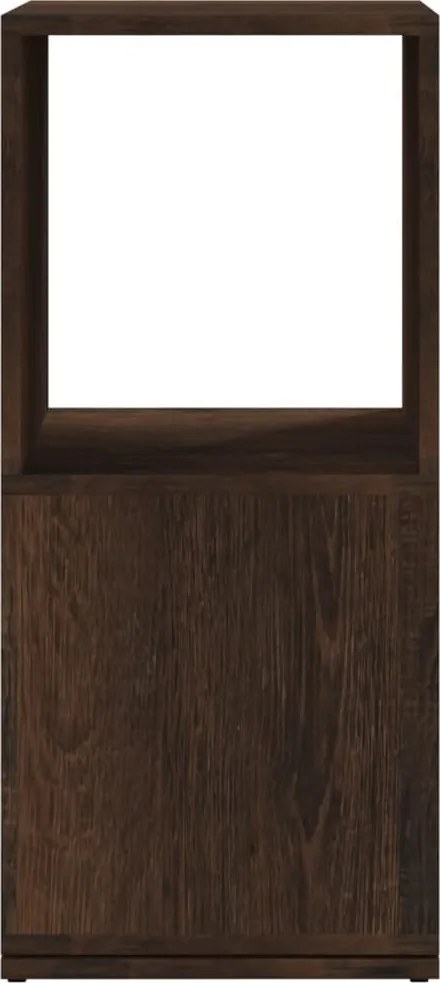 vidaXL Otočná skříňka 34,5x34,5x75,5 cm dřevotříska [339562] Barva: Bílá
