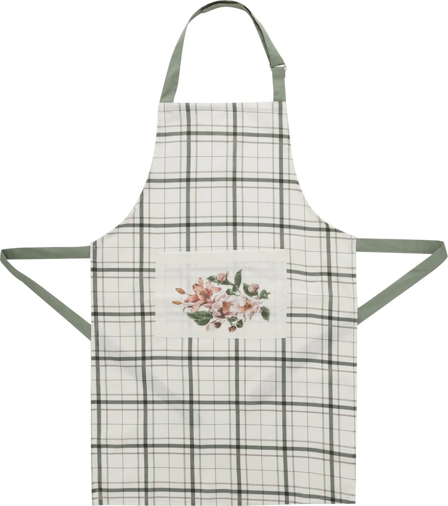 Livarno® Kuchyňská utěrka / zástěra (zástěra/zelená)