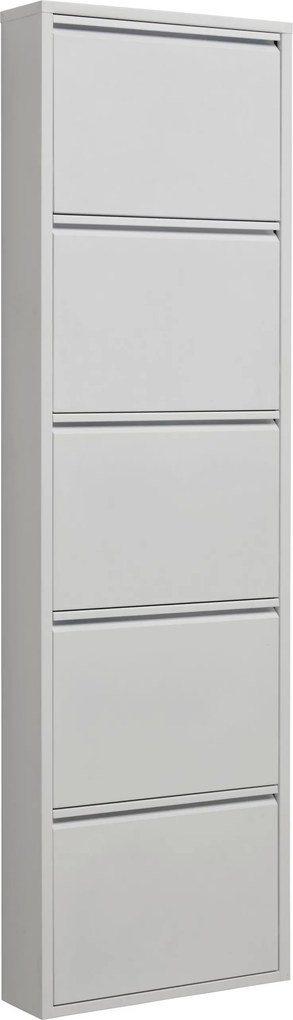 XXXLutz VYKLÁPĚCÍ BOTNÍK, bílá, 50/169,5/15 cm Carryhome - Výklopné botníky - 000742000105