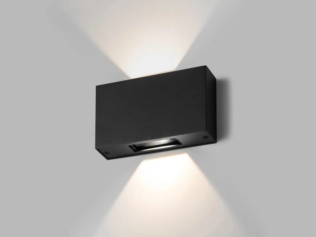 LED2 5131334D LED2 Venkovní nástěnné svítidlo BLADE, A DALI/PUSH 2x6W 3000K antracit - LED2 Lighting