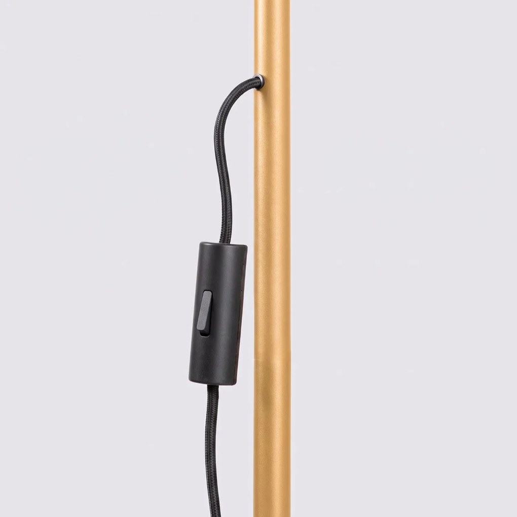 Sollux Lighting Stojací lampa NOX zlatá