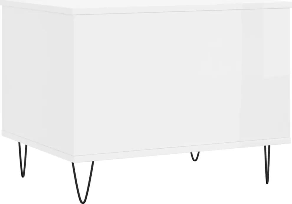 vidaXL Konferenční stolek 60x44,5x45 cm kompozitní dřevo [830950] Barva: kouřový dub