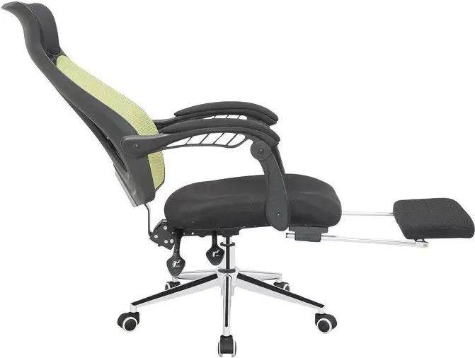 Designová kancelářská židle na kolečkách, sklopné opěradlo | BIANO
