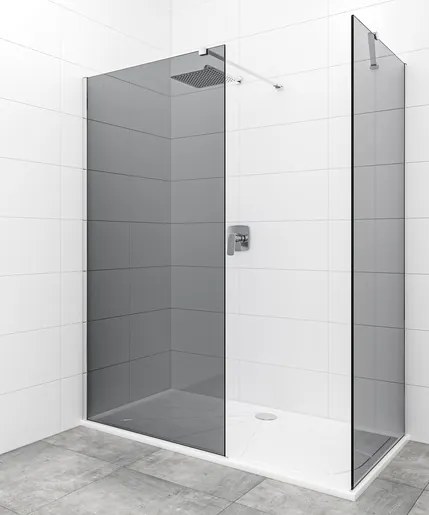 Sprchová zástěna Walk-in 100x90 cm SAT SATBWI10090KSPR