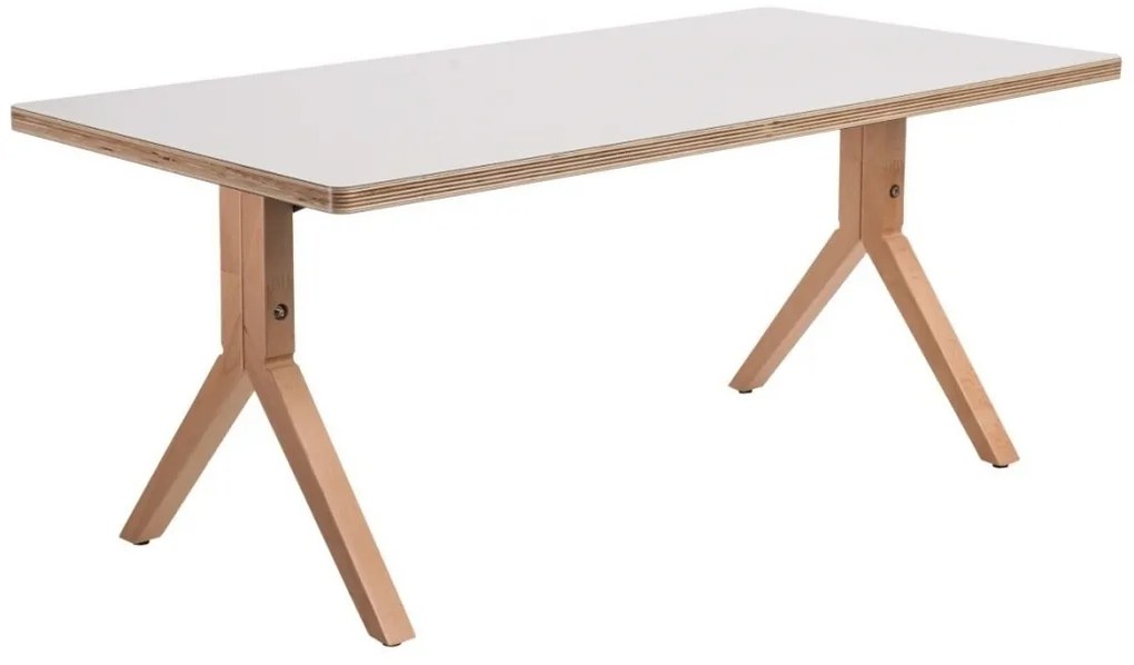 Konferenční stolek Mars 120x60, bílá