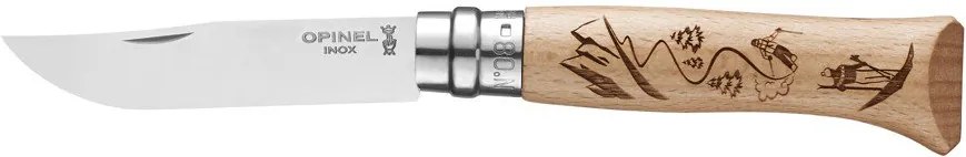 Opinel OPINEL VRI N°8 Inox Gravure Sport Ski 002188