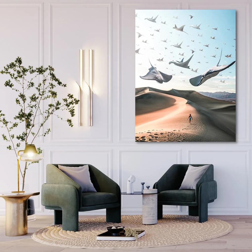 Gario Obraz na plátně Létající rejnoci - Alex Griffith Rozměry: 40 x 60 cm