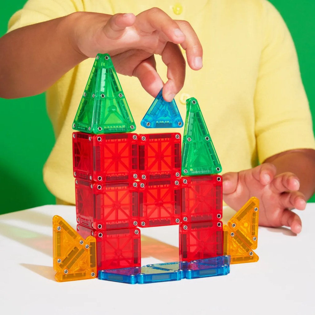 MAGNA-TILES Magnetická stavebnice microMAGS Travel Set 26 dílů