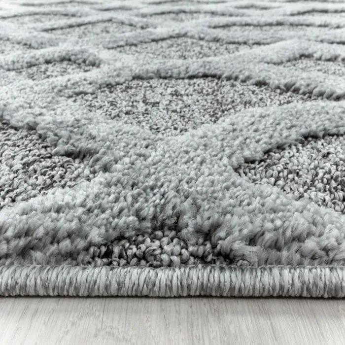 Vopi | Kusový koberec Pisa 4702 grey - Kruh průměr 200 cm