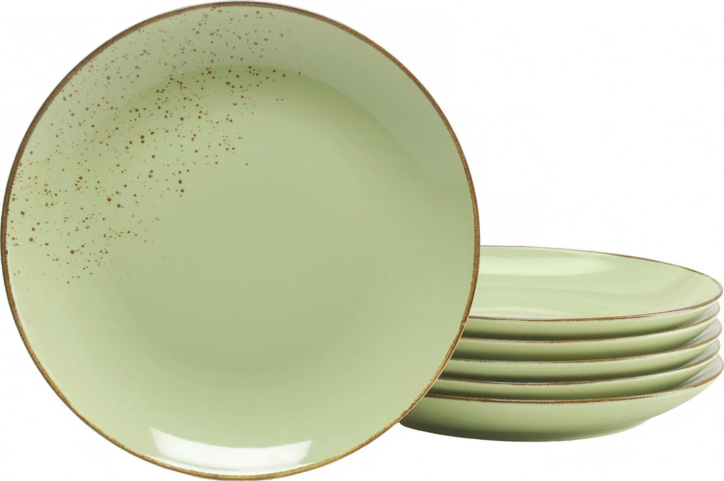 XXXLutz SADA MĚLKÝCH TALÍŘŮ, keramika, 27 cm Creatable - Online Only nádobí - 007768012103
