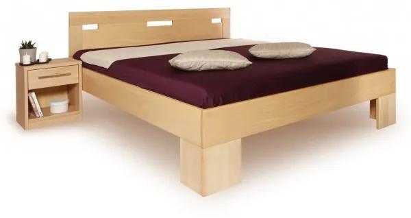 Manželská postel z masivu VAREZZA 6A, 160x210, masiv buk , 160x200 cm
