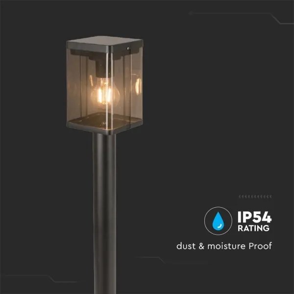 LED Venkovní solární lampa se senzorem LED/2,5W/3,7V 3000K IP54 2000 mAh černá