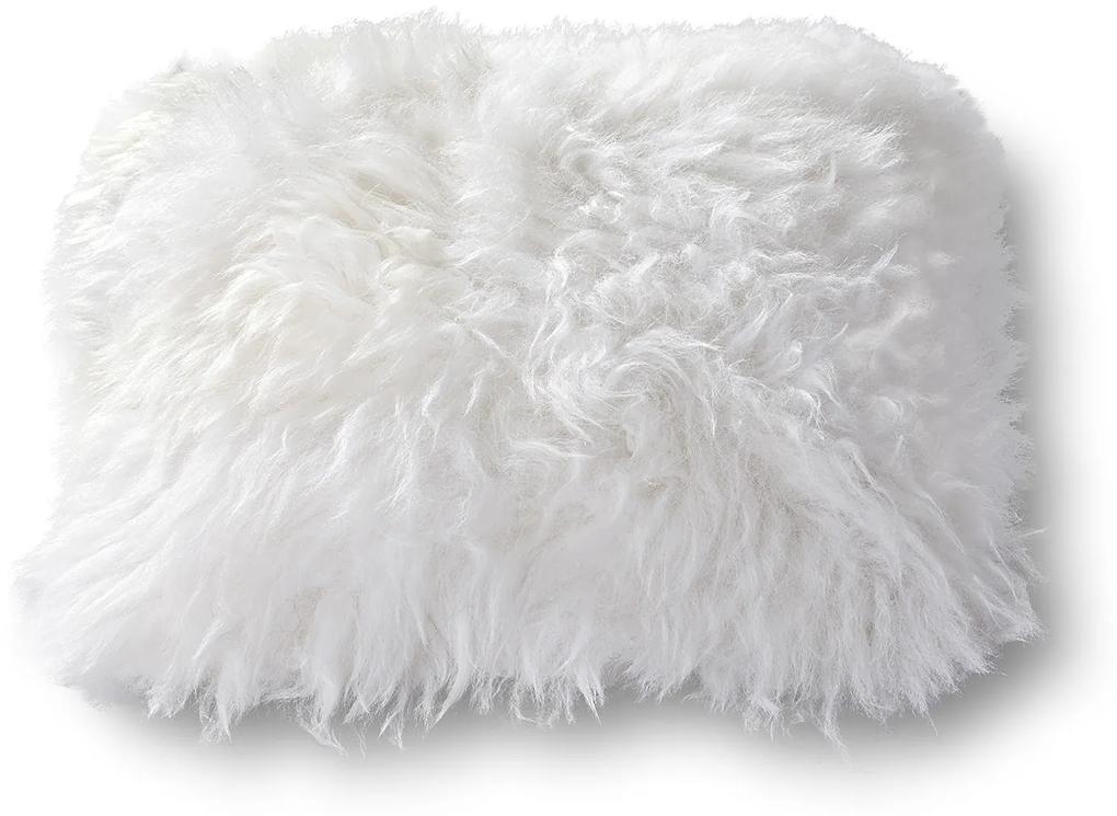Polštář z ovčí kůže 40 x 45 cm, bílý | BIANO