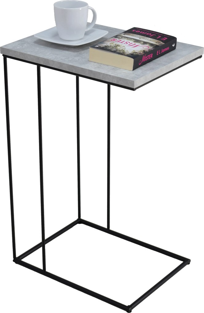ADRK Furniture Pomocný stolek DRU ADRK-LT-DRU-B-BE